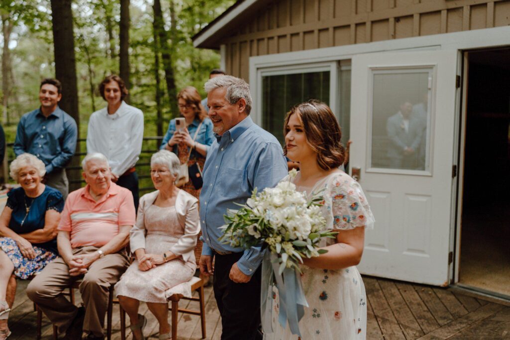 Intimate Lake Michigan Forest Wedding at Kirk Park | Cassidy Lynne